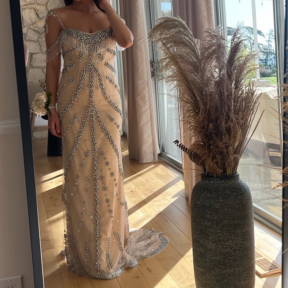 Dresses | Kendal Jenners Met Gala Look Alike Crystal Dress | Poshmark